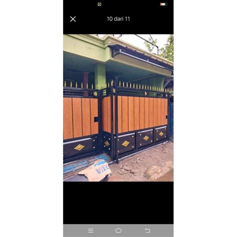 Jual Pagar Lispang Motip Kayu Shopee Indonesia