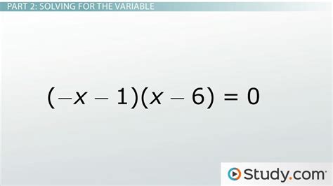 Solving Quadratic Inequalities Using Two Binomials Lesson