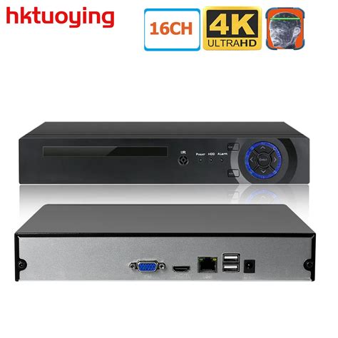 16-канальный сетевой видеорегистратор 4K 8MP H.265 для HD 4K 4MP 5MP ...