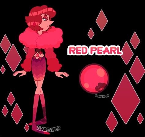 Pearlsona Red Pearl Steven Universe Red Diamond Perla Steven Universe
