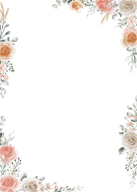 꽃 테두리 이미지 Freepik에서 무료 다운로드