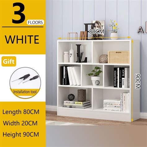 🔥ready Stock🔥 3 And 6 Tier Bookcase Bookshelf Shelf Multipurpose Rack Book Shelf Rak Buku