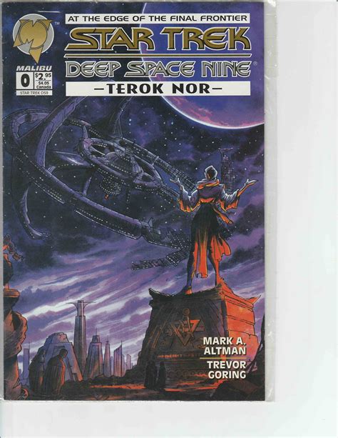Star Trek Deep Space Nine Terok Nor Comic Book No 0 1995 On Storenvy