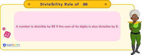 Divisibility Rule Of 99 Divisibility Test Of 99