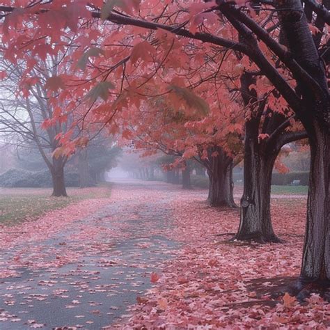 Free Autumn Leaf Path Photo Autumn Leaves Pathway Download At