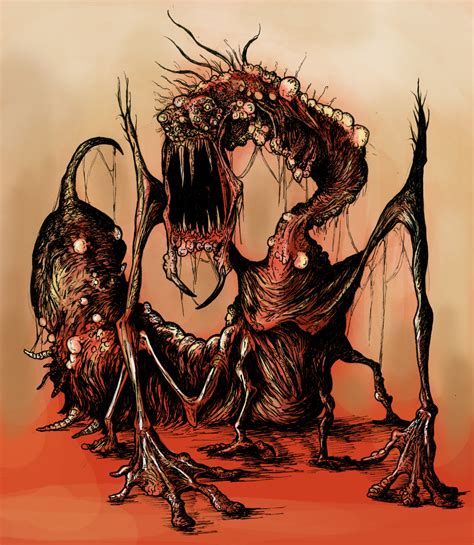 Dead Space Monsters Drawings