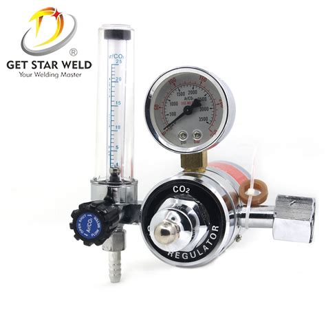 Get Star Weld Co2 Regulator Welding Gas Pressure Flow Regulators Gs