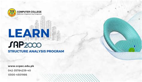 Sap2000 For Structural Analysis And Design Computer College Pakistan