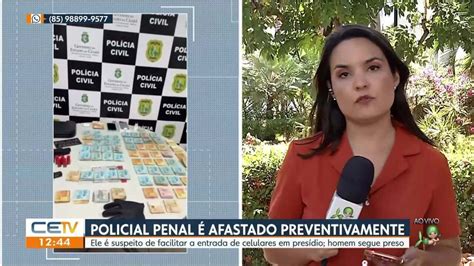 Vídeo Policial penal é afastado preventivamente Vídeos CETV 1ª