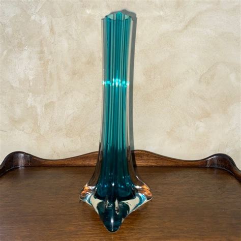 Colored Glass Vases Etsy