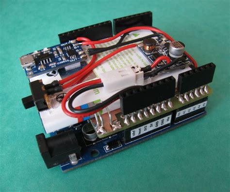 Arduino Battery Shield 4 Steps With Pictures Instructables