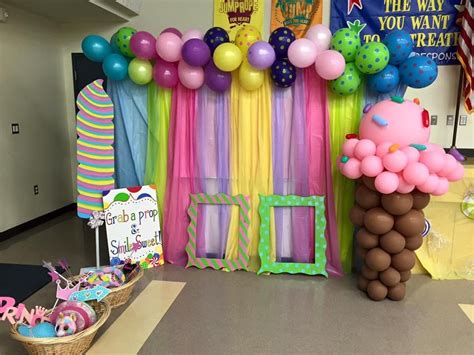 Candyland Selfie Photo Booth Candy Themed Party Candy Land Birthday Party Candyland Birthday
