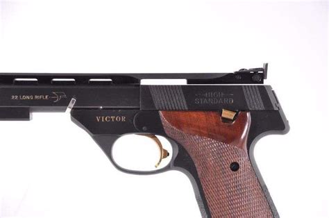 High Standard Victor 22lr Cal Semi Auto Pistol Matthew Bullock