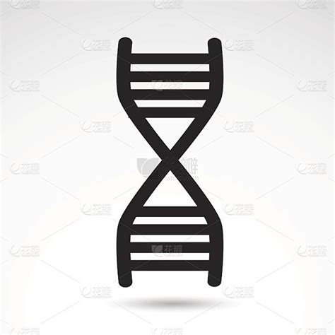 Dna编码图标。