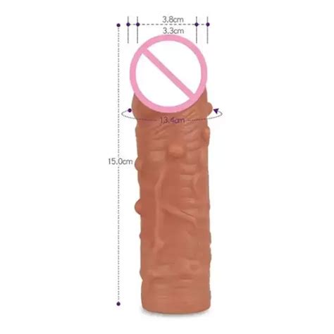 Dotted Penis Sleeve Extension Adult Toys Store Men Sex Toy