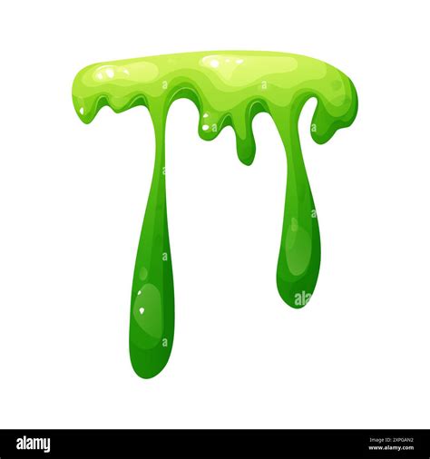 Splat Slime Mucus Sticky Liquid Goo Spots And Blobs Colorful Jelly