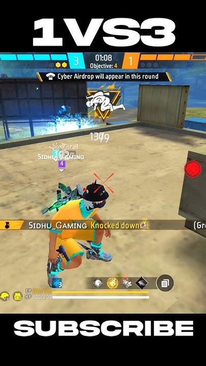 1vs3💥 Clutch Against Grandmaster Players🤯 Gameplayfreefire Shortsfeed