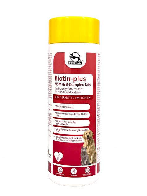 Fortan Biotin Plus MSM Complex B Grame