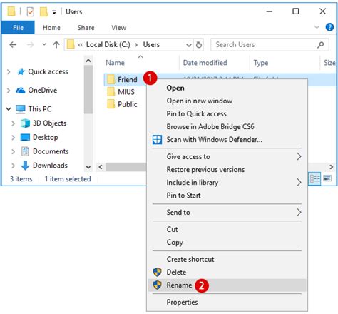 How To Change C Users Original User Name To The New User Name And User Folder Name2 2
