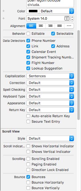Storyboard Objective C Uitextview Detecting Texts Stack Overflow