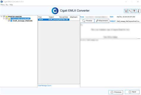 Emlx Converter To Export Emlx Files Into Pst Pdf Mbox Eml And Msg