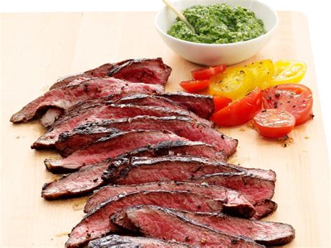 Flank Steak With Salsa Verde Recipe Food Network Kitchen Food Network