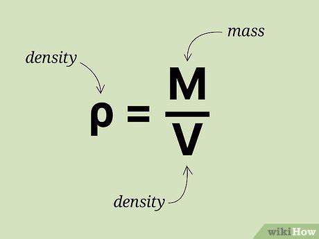 How To Calculate Volume And Density 11 Steps With Pictures