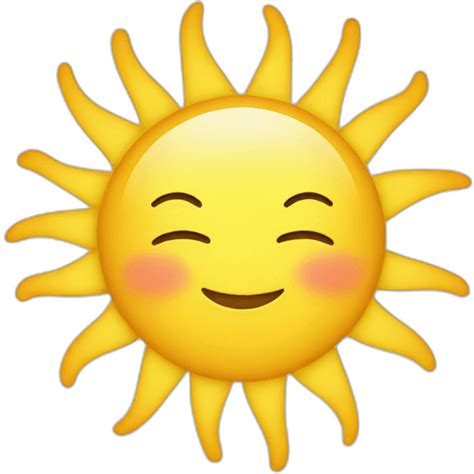 Sunshine Emoji Ai Emoji Generator