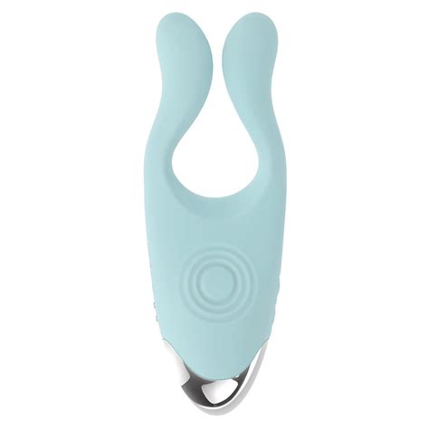 Evolved Couples Therapy Rechargeable Couples Vibrator Teal Adultsmart