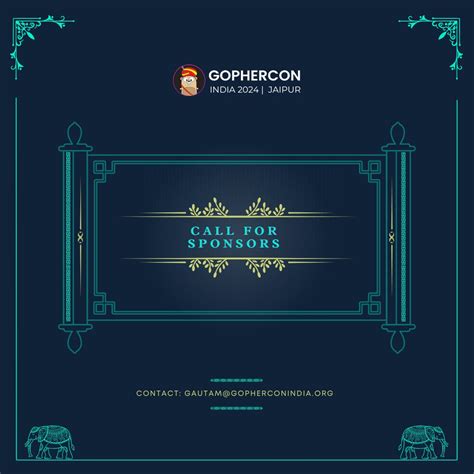 Gopherconindia2024 Sponsoropportunity Gci24 Gci Gophercon India