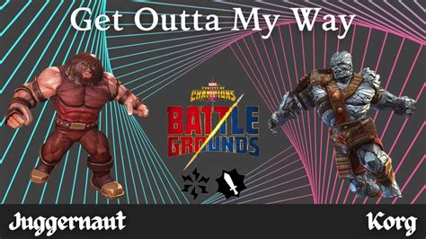 Mcoc Battlegrounds Unstoppable Force Moveable Object Youtube