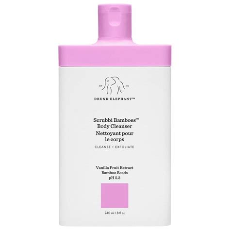 Scrubbi Bamboes™ Body Cleanser Drunk Elephant Artofit