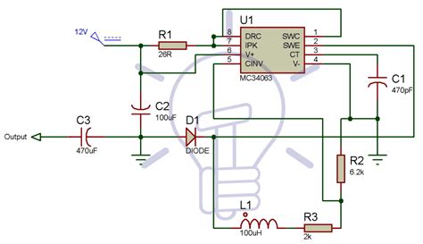 12v To 5v Converter Circuit
