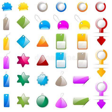 Pixel Art Arrows Buttons 8 Bit Elements Stock Vector Illustration