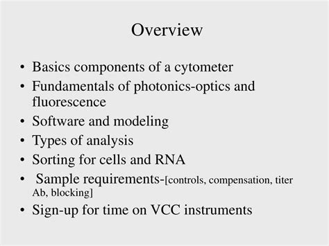 Ppt Fundamentals And Applications Of Flow Cytometry Scott Tighe Flow Cytometry Core Lab At The
