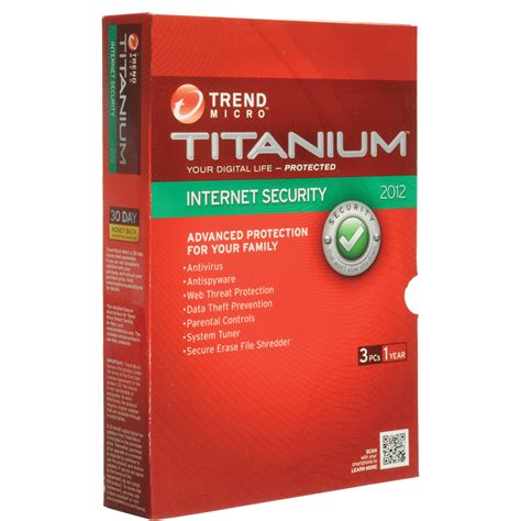 Trend Micro Titanium Internet Security 2012 Titis38582 Bandh Photo
