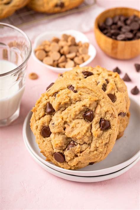 Plate Of Chocolate Chip Cookies