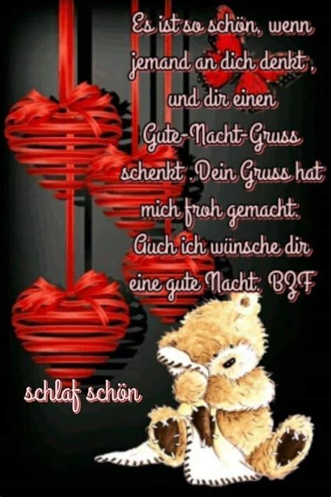 39 Sprueche mit herz Gute Nacht Bilder ᐅ Gute Nacht Grüße für