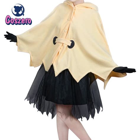 Mimikyu Cartoon Suit Women Pajama Anime Cloak Dress Costume Halloween