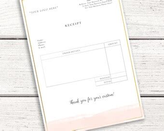 Invoice Etsy