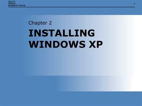 Ppt Installing Windows Xp Powerpoint Presentation Free Download Id