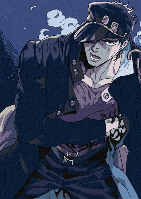 Kujo Jotaro Jojo No Kimyou Na Bouken And More Drawn By Nitako