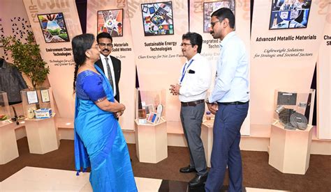 Dr Mrs N Kalaiselvi Secretary Of Dsir And Dg Of Csir Visited Csir Niist On 8th January