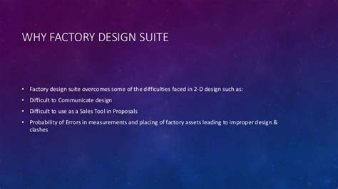 Factory Design Suite