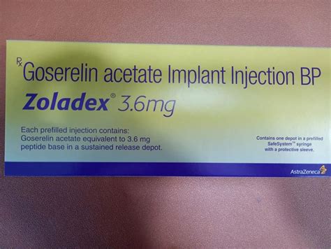 Zoladex 36mg Injection At ₹ 7400piece Mumbai Id 2854538395562