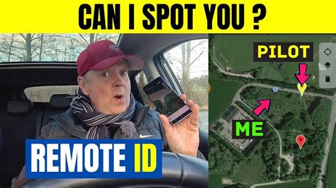 They Can See You 📍 Remote Id Location Test 📍 Only By An Android Phone