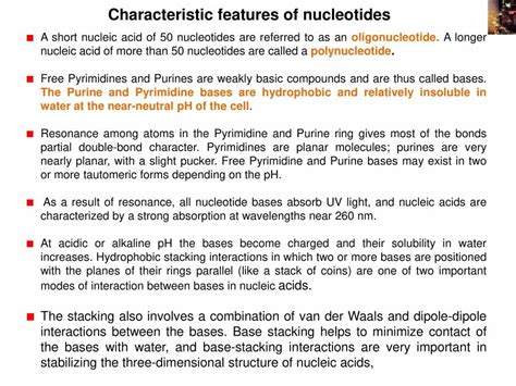 Nucleic Acid Structure Powerpoint Slides Learnpick India