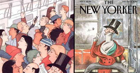 Etats Unis 100 Ans De Cartoon Dans Le New Yorker Sur Les Transports