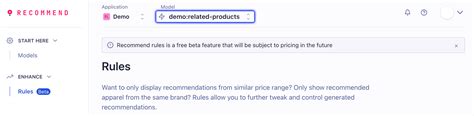 refine recommendations with rules algolia