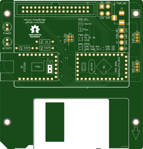 Amiga Drawbridge Share Project Pcbway